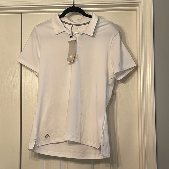 adidas | Tops | Nwt Adidas Golf Polo Spf 5 | Poshmark